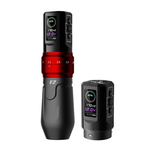 EZ P3 Pro Wireless Tattoo Machine Battery Pen Adjustable Stroke Length ...